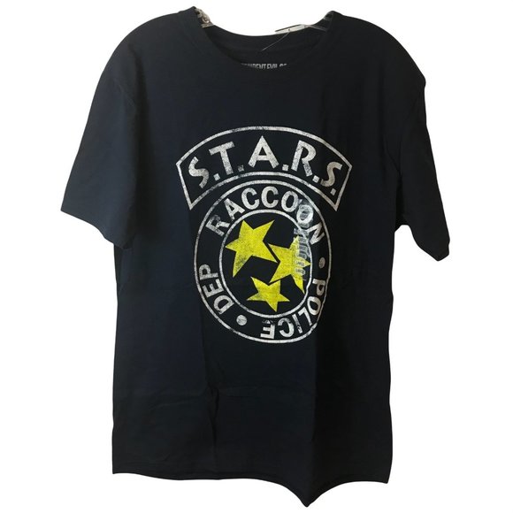 Capcom | Shirts | Resident Evil Mens Stars Graphic Tshirt Size Xxl ...
